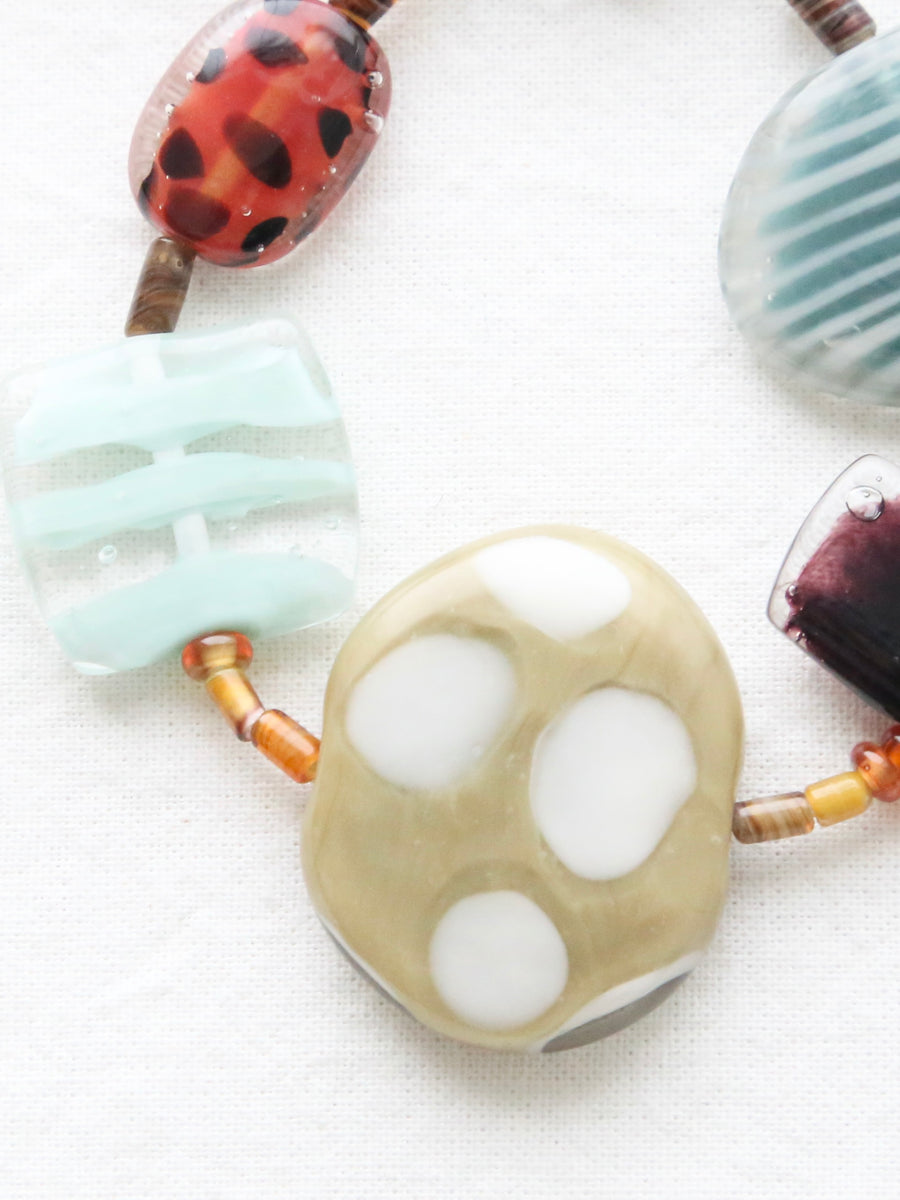 Oka Sayuri Glass Jewelry 岡小百合 日本製 Sayuri GlassJewelry ブレスレット – CREER