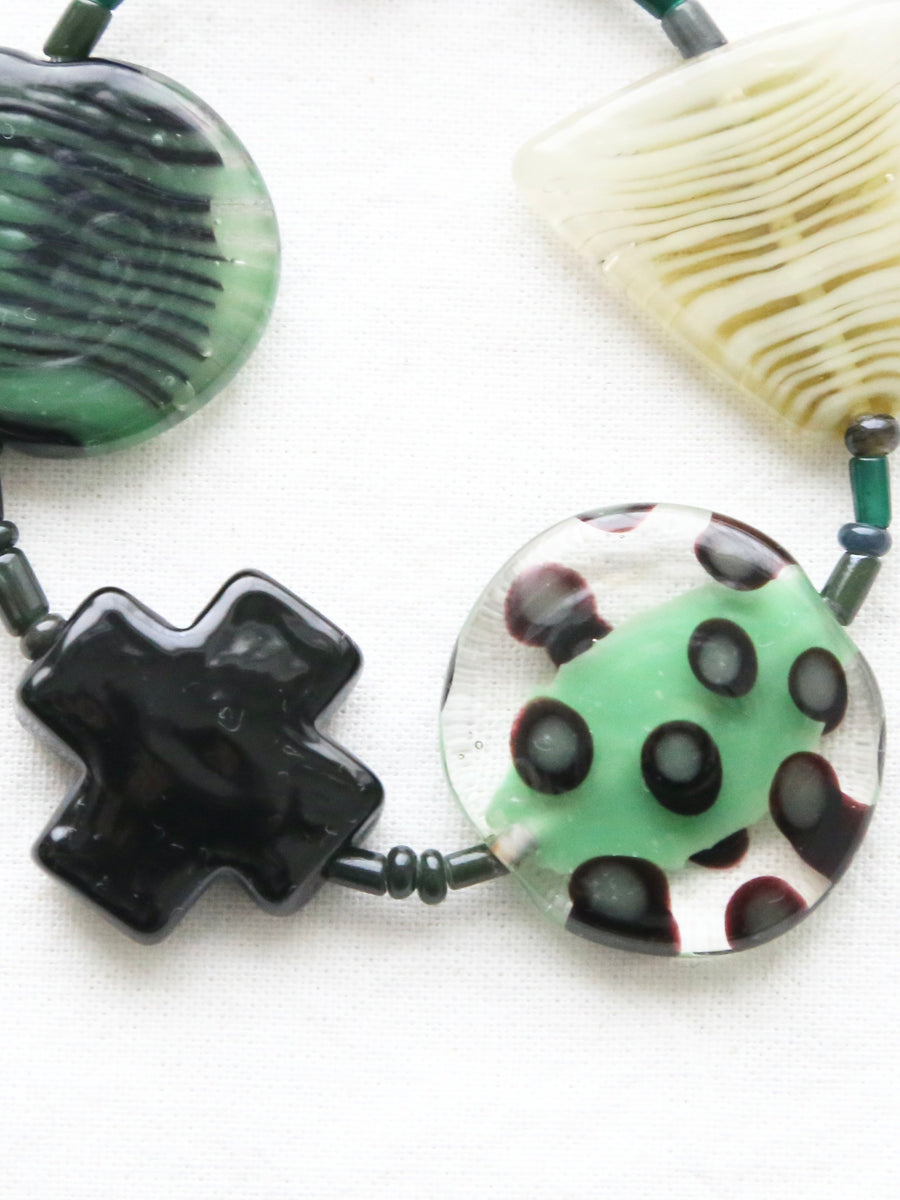 Oka Sayuri Glass Jewelry 岡小百合 日本製 Sayuri GlassJewelry ブレスレット – CREER