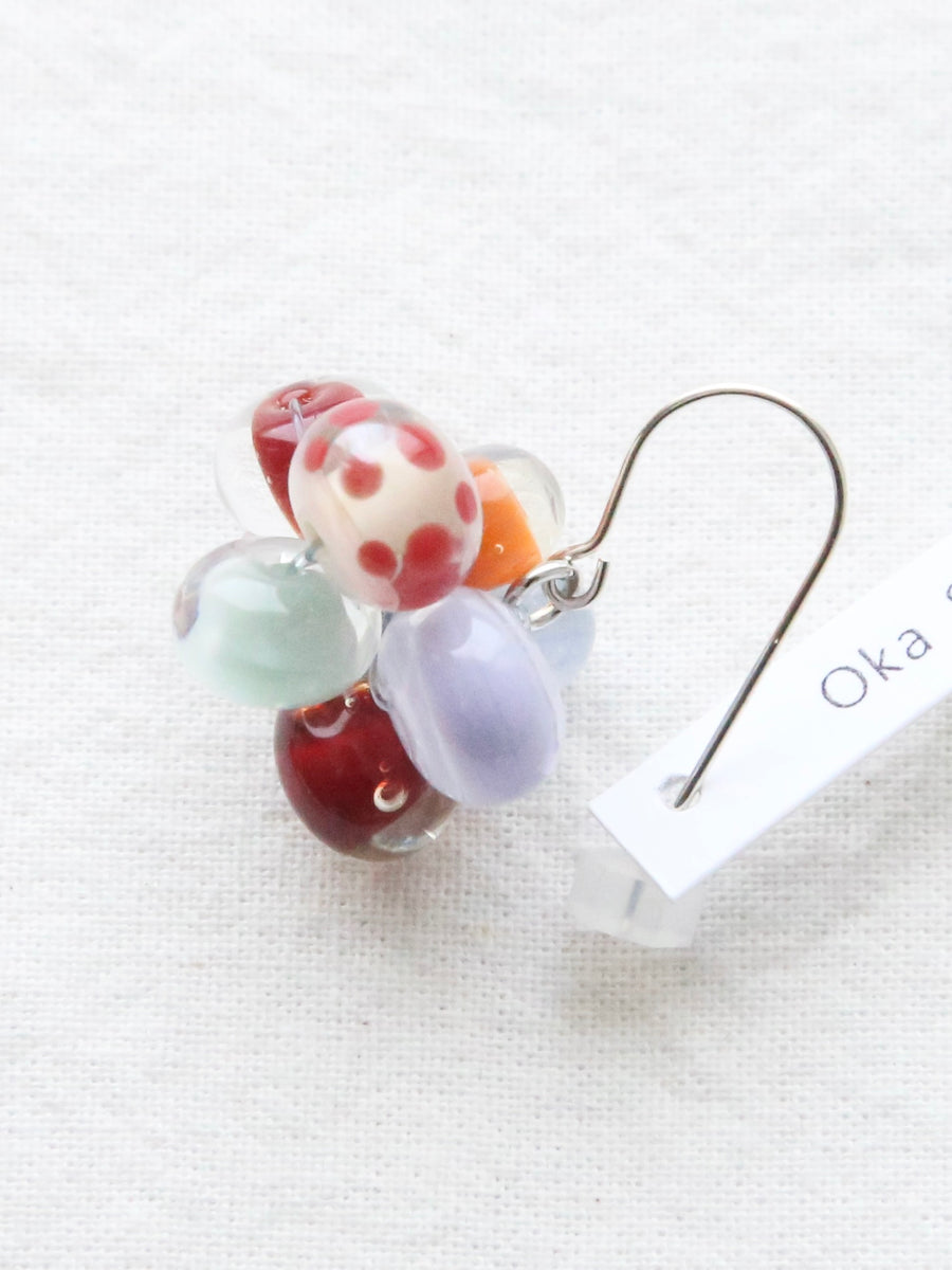 Oka Sayuri Glass Jewelry 岡小百合 日本製 Sayuri GlassJewelry ピアス – CREER