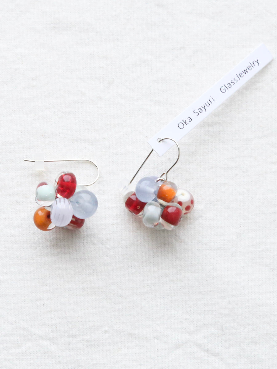 Oka Sayuri Glass Jewelry 岡小百合 日本製 Sayuri GlassJewelry ピアス – CREER