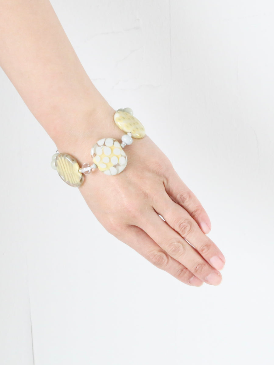 Oka Sayuri Glass Jewelry 岡小百合 日本製 Sayuri GlassJewelry ブレスレット – CREER