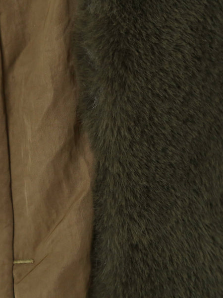 ALWEL リバーシブルスリーブレスジャケット [CRINY FUR-1] – CREER